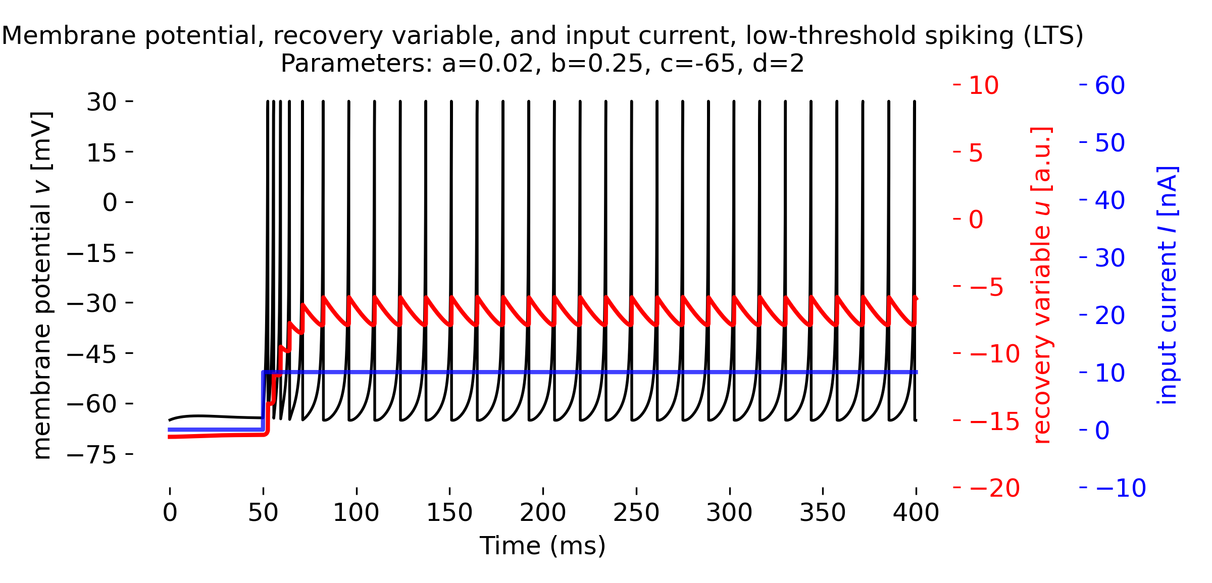 Izhikevich model - Fabrizio Musacchio